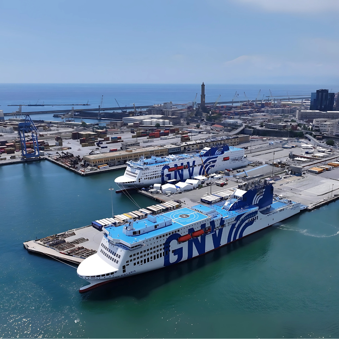 GNV Orion battezzata a Genova: continua il piano di rinnovo della ...